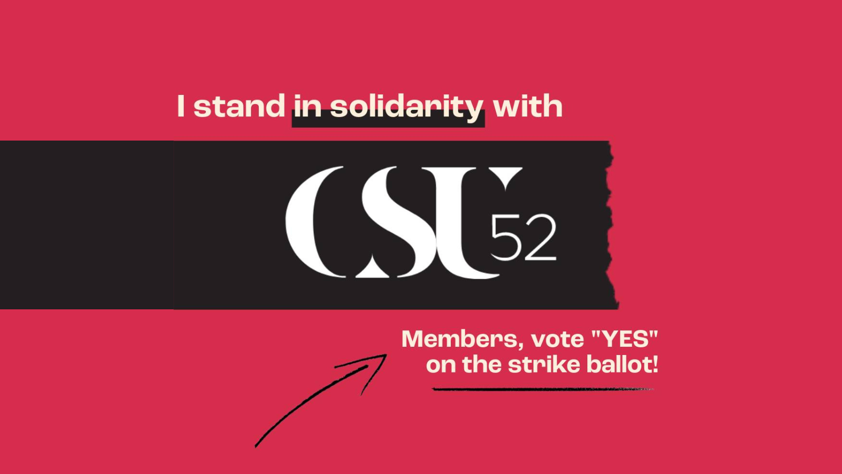 Solidarity with CSU 52 – Edmonton District Labour Council